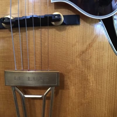 Levin Model 1N De Luxe Archtop Guitar 1952 - Natural | Reverb