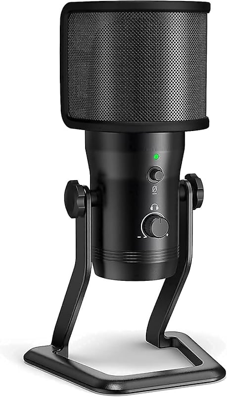 USB Studio Recording Microphone Computer Podcast Mic with Pop | Reverb