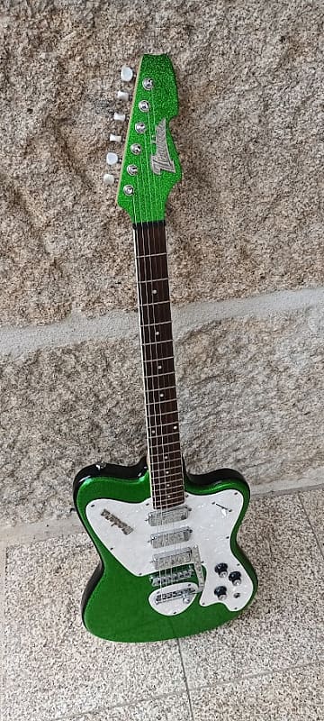 Italia Modena Standard 2000 Green Sparkle | Reverb