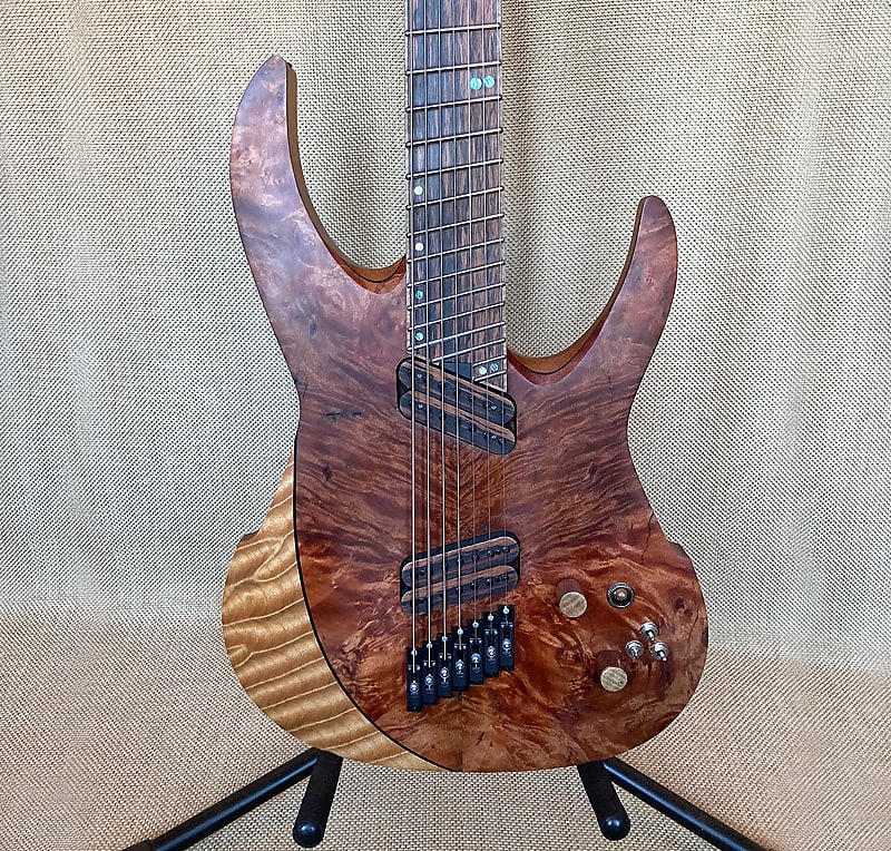 TK Instruments ST7, Multiscale 7 String, Custom, Flame | Reverb