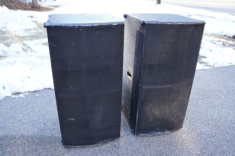 JBL Subwoofers VS125HS Subs Tall Black Venue Size Speakers PA | Reverb