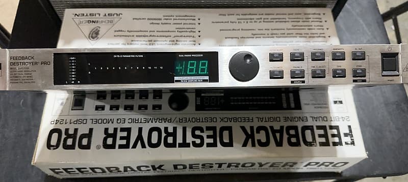 Behringer DSP1124P Feedback Destroyer Pro 2000s - Black / | Reverb