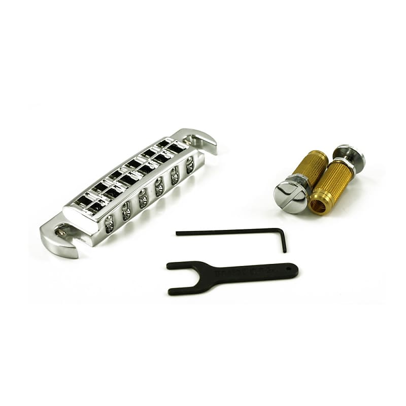 Tailpiece Wraparound W/SPRS2 (For PRS)-Chrome | Reverb UK