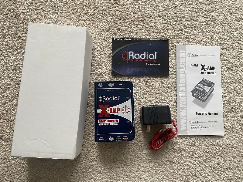 Radial X-Amp 2010s - Blue | Reverb Australia