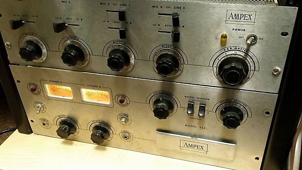 Ampex 354 Stereo Tube Preamp 50's | Reverb Australia
