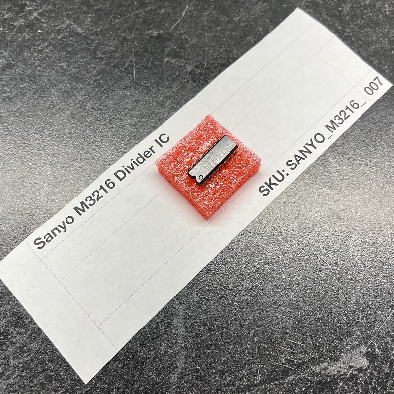 ORIGINAL Sanyo M3216 Frequency Divider IC for Roland SH-3/3A, | Reverb
