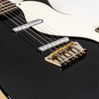 Danelectro DC-59 Black w/ Jeff Senn DRB2 Upgraded Bridge, | Reverb UK