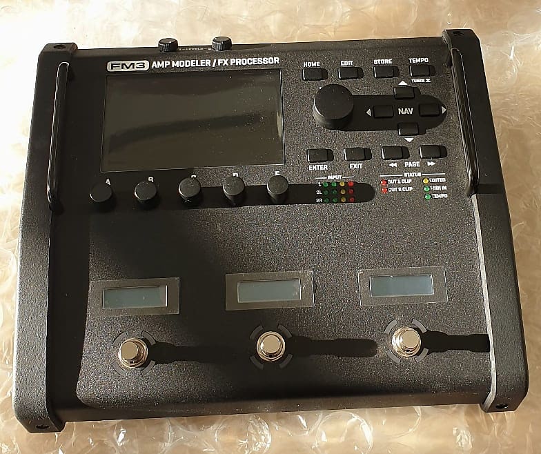 Fractal Audio FM3 Amp Modeler/FX Processor 2010s - Black | Reverb