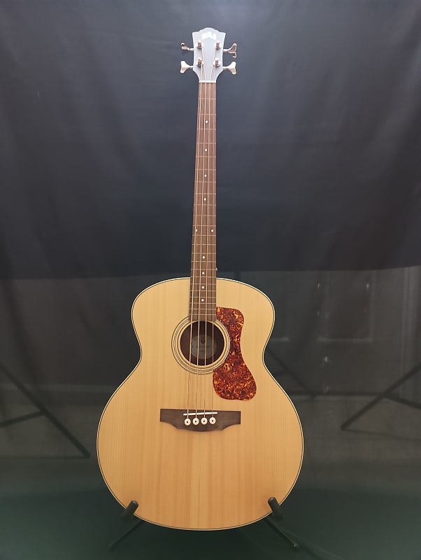 Guild B-240EF Fretless Acoustic Bass 2020s - Natural | Reverb