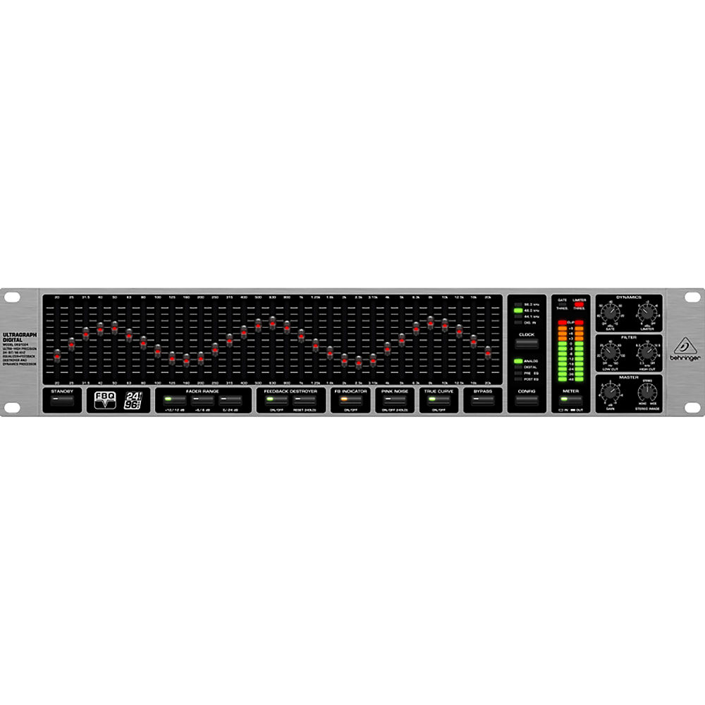 Behringer DEQ1024 Ultragraph 31-Band Digital EQ | Reverb