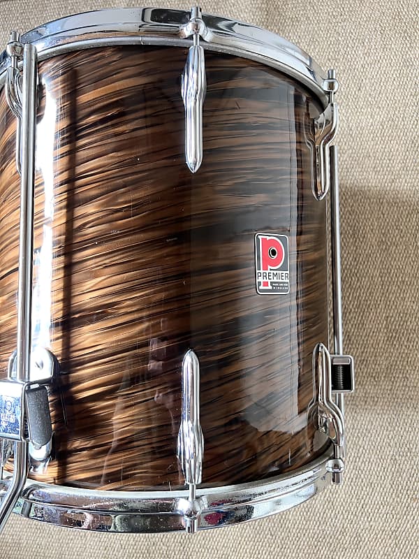 Premier 14x14 mahogany Duroplastic 1961 | Reverb