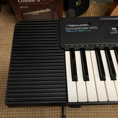 Realistic Concertmate-670 Vintage 49-Key Keyboard Piano | Reverb