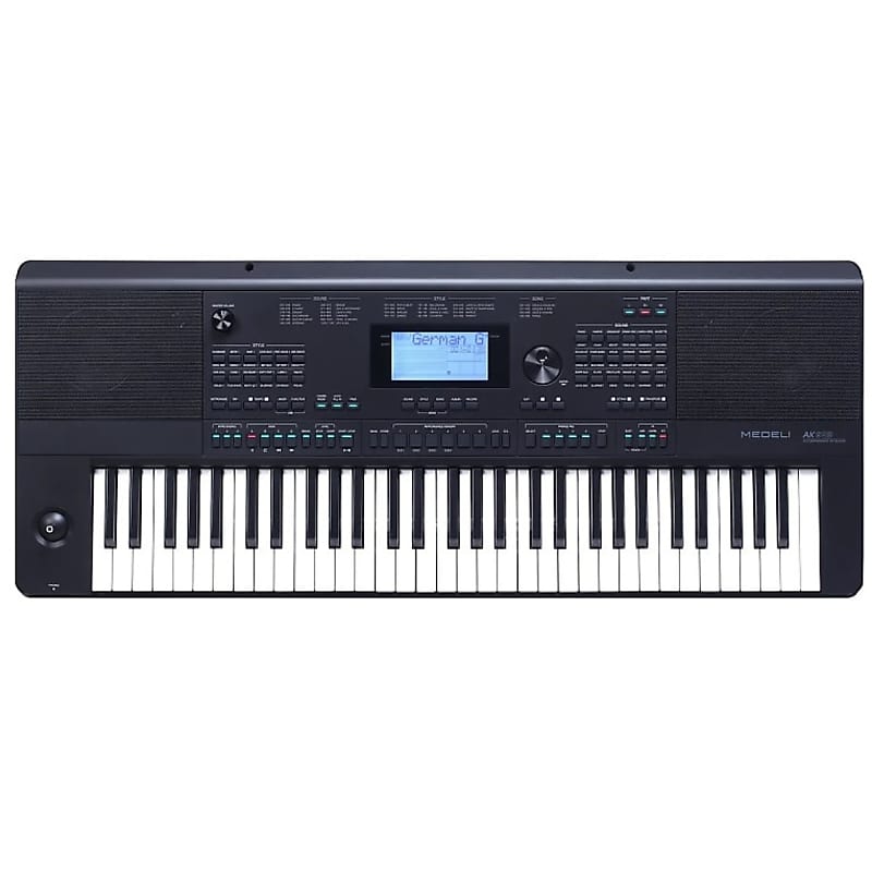 Medeli Ak603 61 Key Arranger Workstation Keyboard Reverb