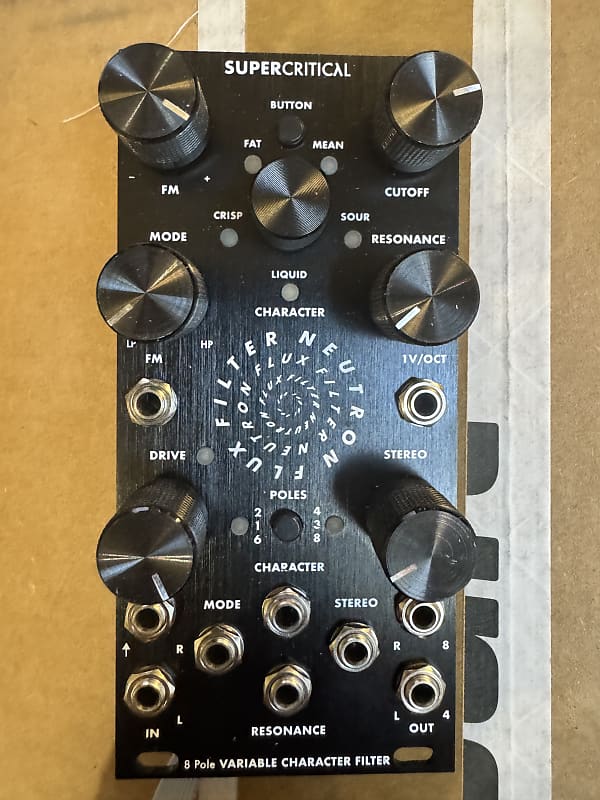 Supercritical Synthesizers Neutron Flux 8 pole filter 2020s - | Reverb