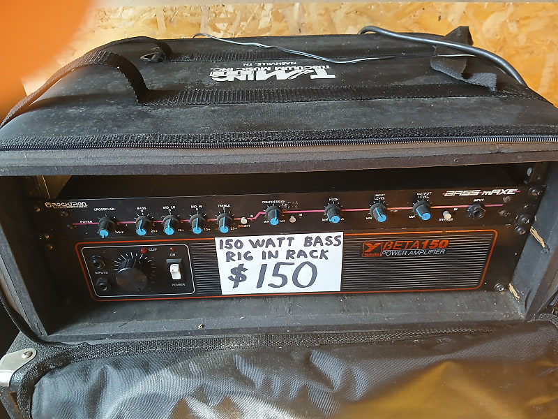 Rocktron Maxe guitar processor / Beta 150watt power amplifier | Reverb