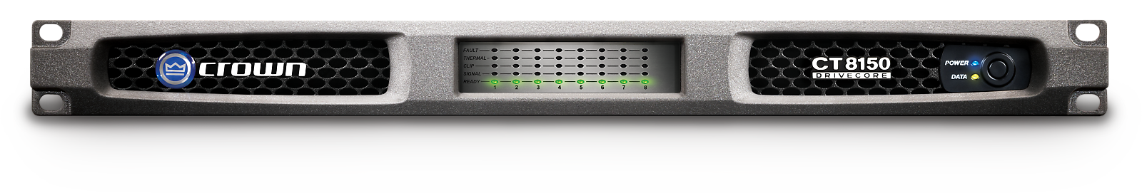 Crown CT8150 ComTech 8-Channel Rackmount 125-Watt Power Amp | Reverb