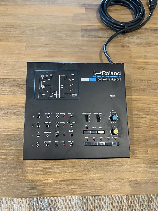 Roland Mpu 101 1980s Grey Reverb