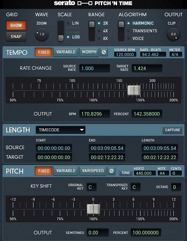 Serato Pitch 'n Time Pro (Download) The best time stretching | Reverb
