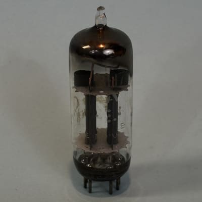 1956 General Electric 12BH7 Vintage GE Gray Plate D Getter | Reverb