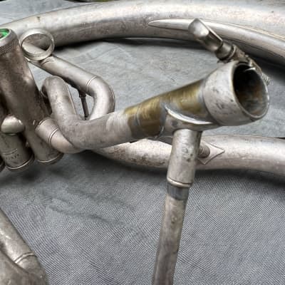 Frank Holton Sousaphone circa 1930s - Silver-plated | Reverb