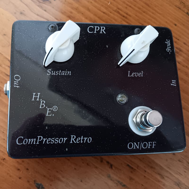 HomeBrew Electronics CPR Compressor Black Sparkle Custom HBE | Reverb