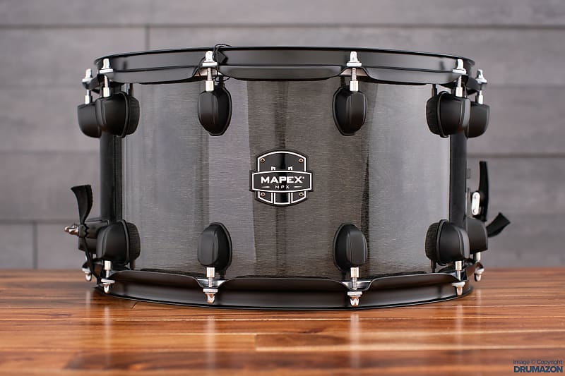 MAPEX MPX 14 X 8 MAPLE / POPLAR SNARE DRUM, TRANSPARENT | Reverb UK