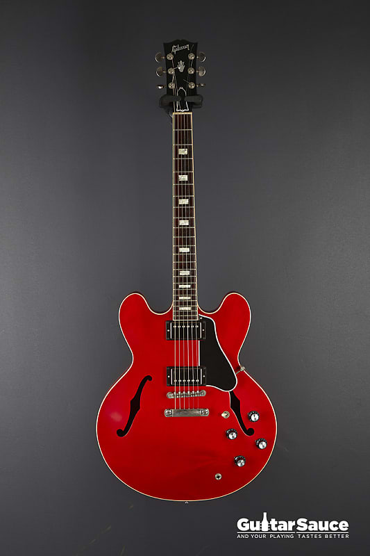 Gibson ES-335 Cherry Red Block Inlays 2016 (Cod.1606UG) | Reverb