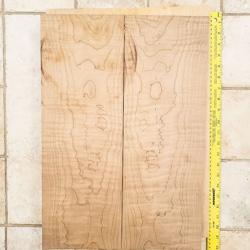 American Hardwoods Alder Body Blank torrified Maple Top (see | Reverb