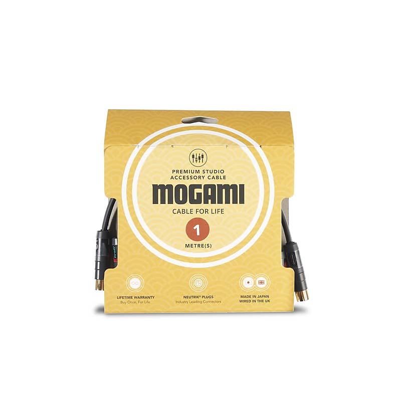 Mogami 2965 Premium 2x RCA to 2x RCA Cable, 1m | Reverb