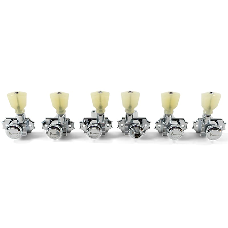 Kluson Revolution 3X3 Locking Tuners, Keystone Buttons - | Reverb UK
