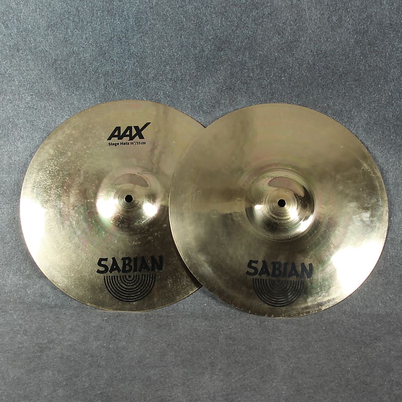 Sabian AAX 14 Inch Stage Hi-Hats - 2nd Hand | Reverb UK