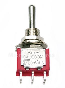 DPDT on-on Mini Toggle Guitar Switch for Coil Tapping/Phase | Reverb