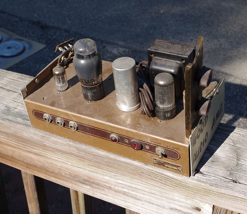 Vintage Premier Model 50 Multivox Tube Amp - Good working | Reverb
