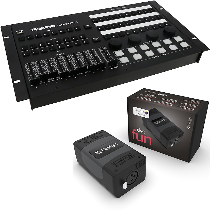 Ayra Digicon-1 + Sunlite BC Basic Class Interface Pack | Reverb