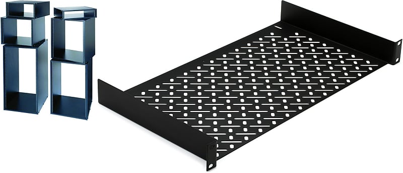 Middle Atlantic Products BRK16 16U Studio Rack - Black Finish | Reverb