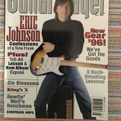 Guitar Player Magazine Back Issue May 1995: Eric Johnson | Reverb