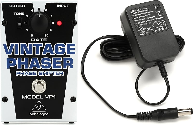 Behringer VP1 Vintage Phaser Pedal Bundle with Behringer | Reverb