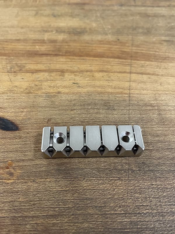 Rare Nickel Wilkinson USA Made Roller Nut Fits Fender Jeff | Reverb