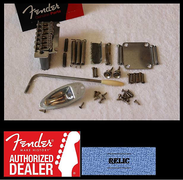 Relic Fender Player Modern 2-point Chrome Stratocaster Body | Reverb