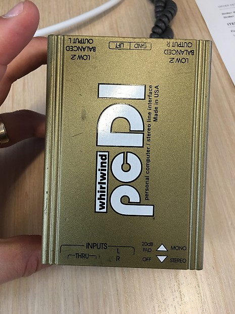 Whirlwind PCDI | Reverb