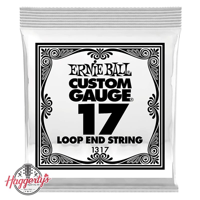 Ernie Ball P01317 Loop End String .017 Gauge (6 Pack) | Reverb