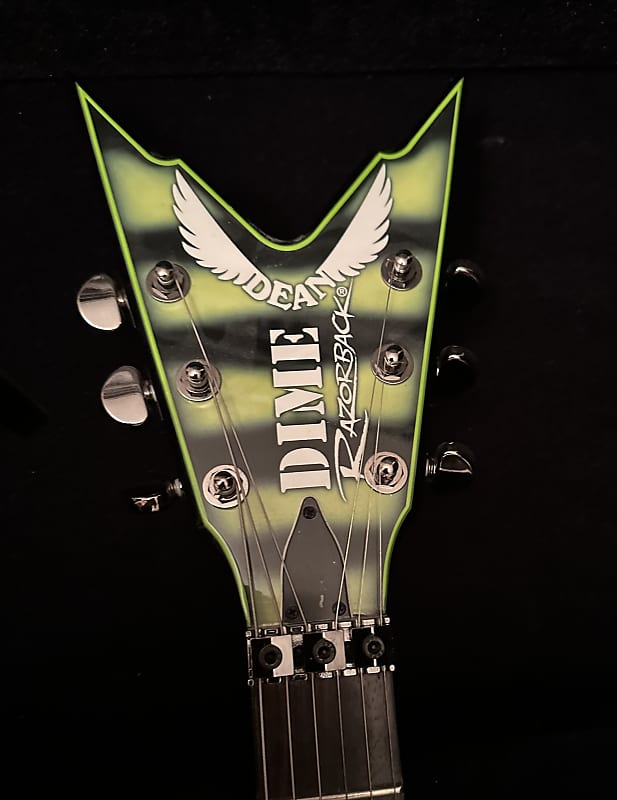 Dean Dime Slime Bumblebee Razorback 2011 - Bumblebee | Reverb