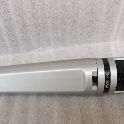 Stereo Pair Uher M534 Dynamic Tubular Directional Microphone | Reverb