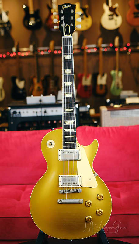 Gibson Custom Shop 1957 "Murphy Lab" Gold Top Les Paul | Reverb Italia