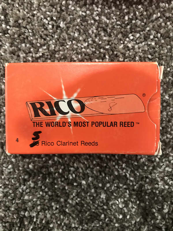 Rico Clarinet Reeds 4 | Reverb