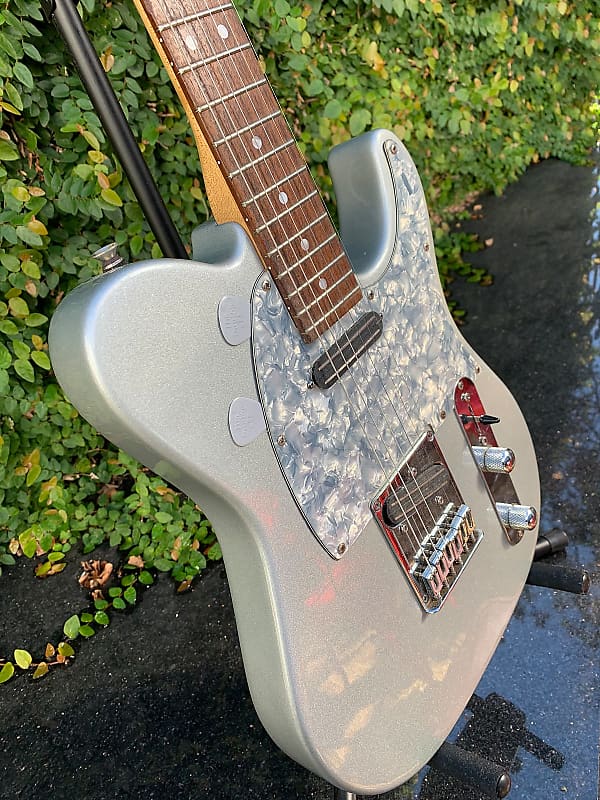 Peavey Reactor USA Tele Silver Metal Limited Custom 41 of 50 | Reverb