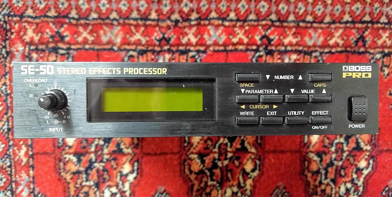 Boss SE-50 Stereo Effects Processor | Reverb