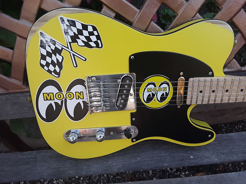 Themed tele type guitar | Reverb