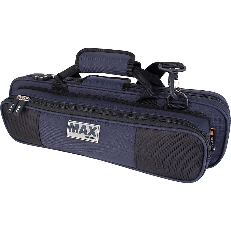 Protec Flute (B and C Foot) Max Case Blue | Reverb