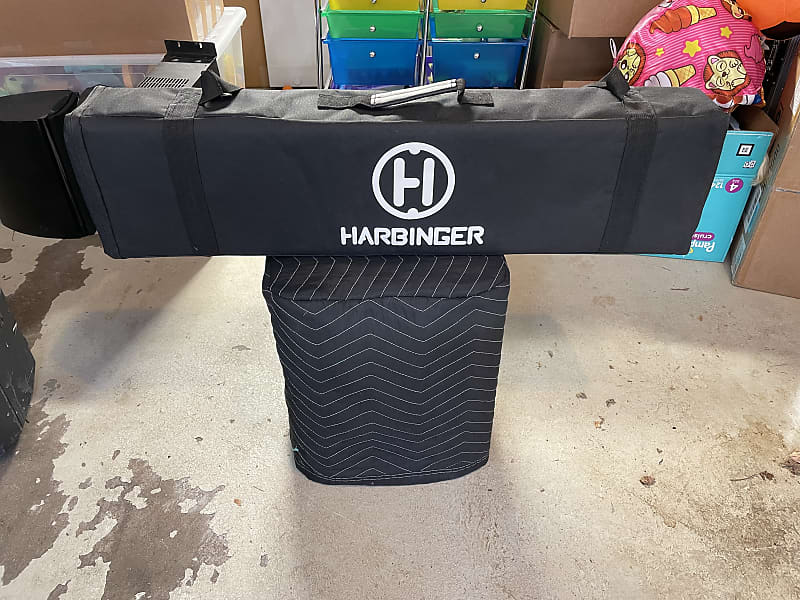 Harbinger MLS900 Active Personal Line Array PA System Black | Reverb